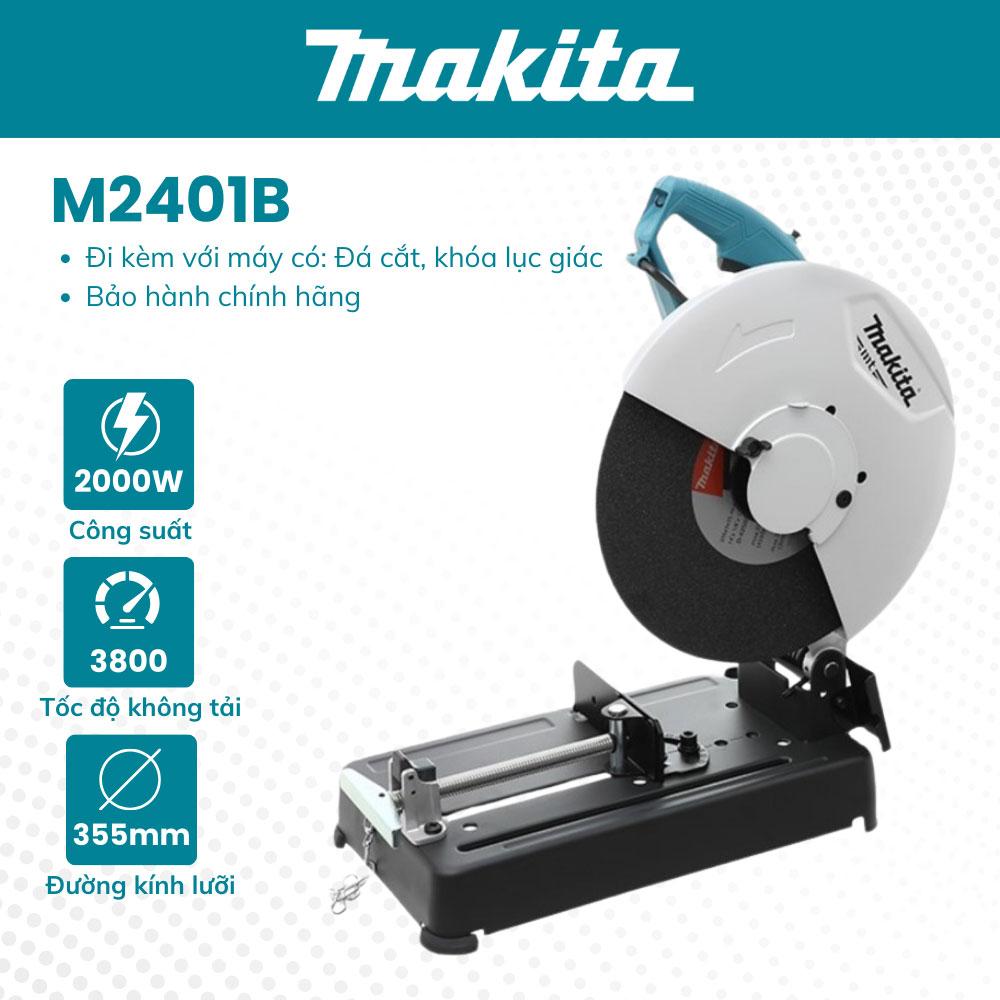 [GIÁ RẺ] Máy cắt sắt Makita M2401B-355MM-2000W