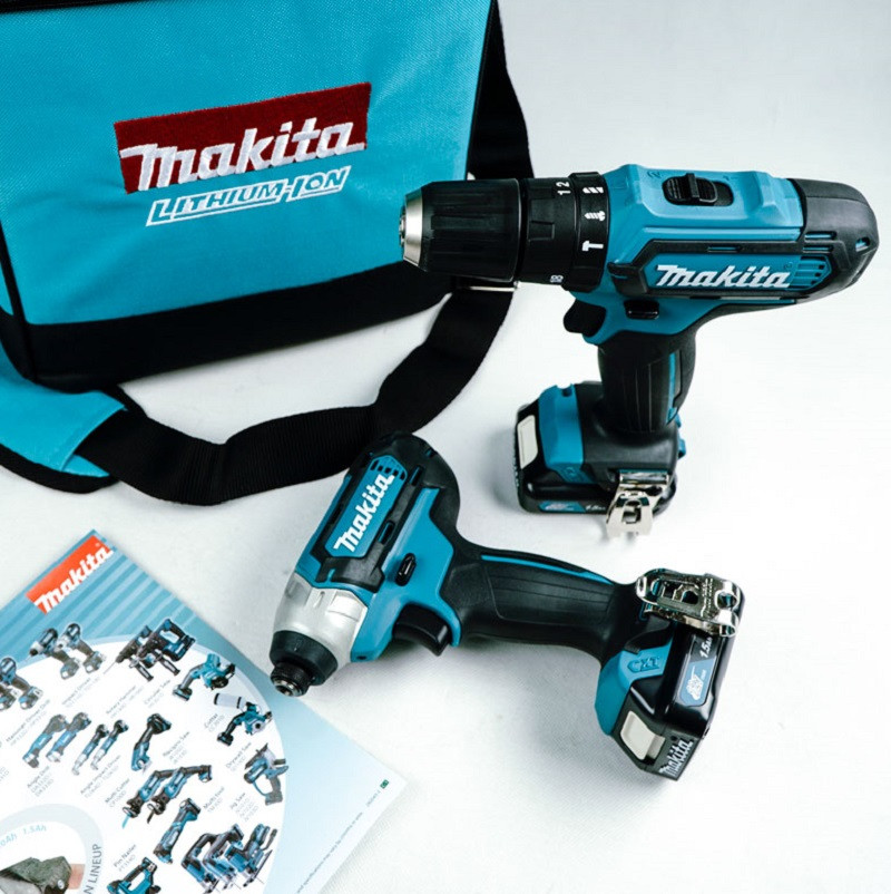 Bộ sản phẩm MAKITA - CLX228S - HP333D+TD110D (12V 1.5Ah)